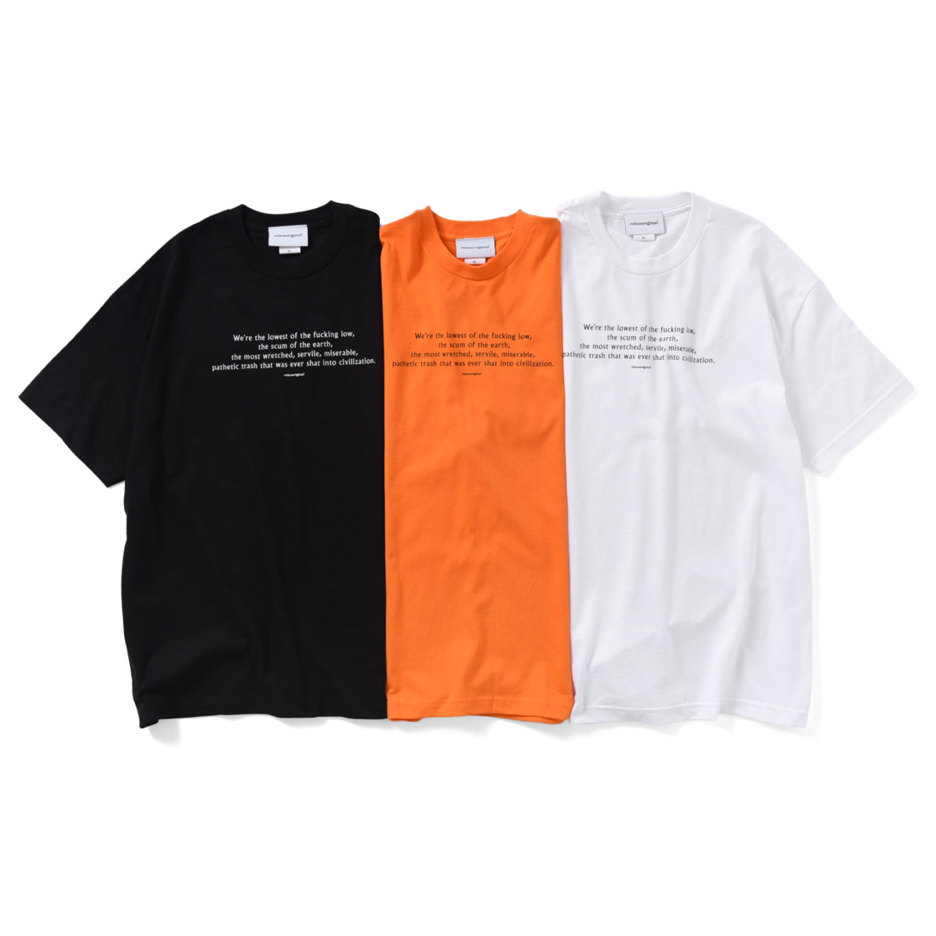 Lowest of the Low TEE 23SM / RELAX ORIGINAL - PEDESTRIAN