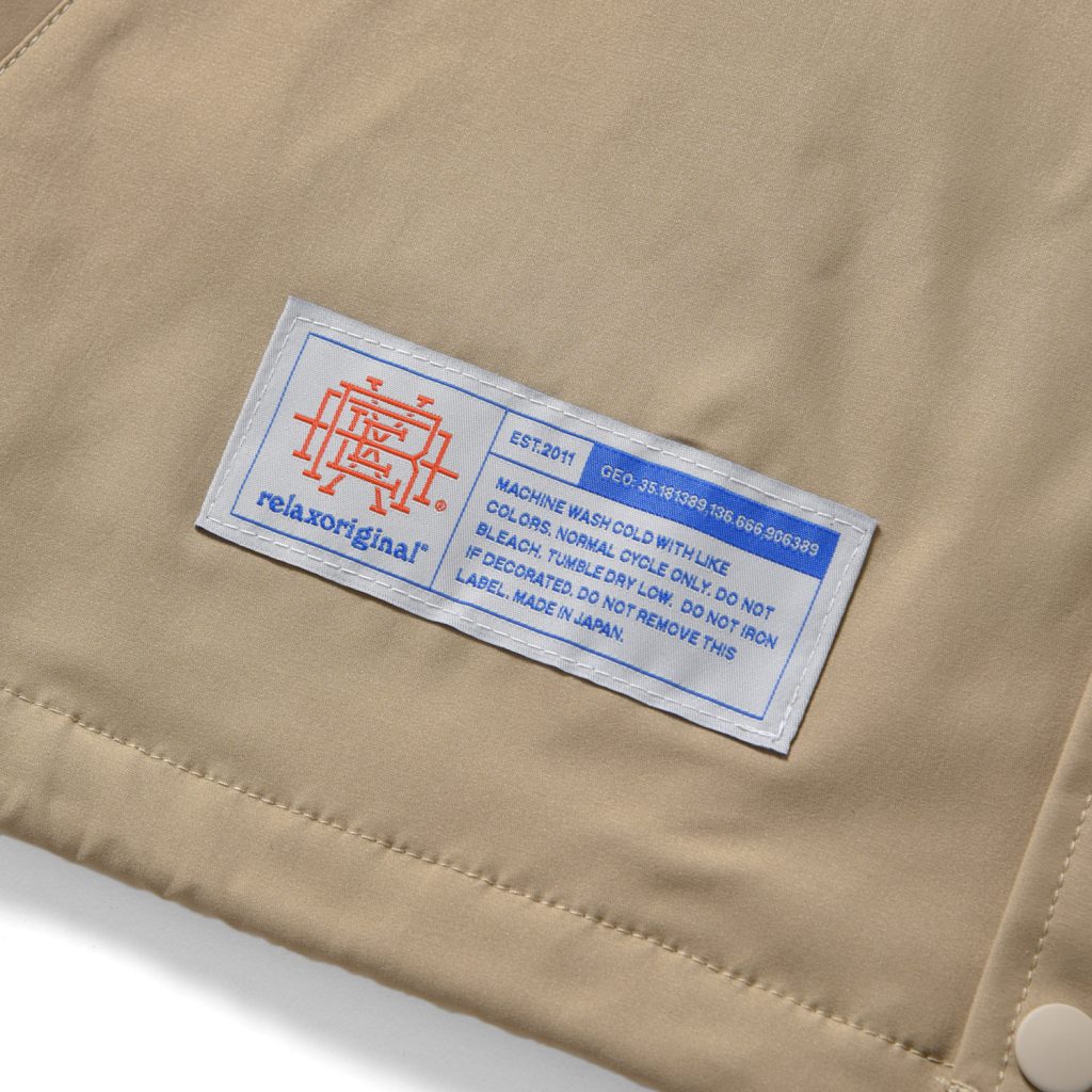 FEAR Coach Jacket 25spr / RELAX ORIGINAL - PEDESTRIAN
